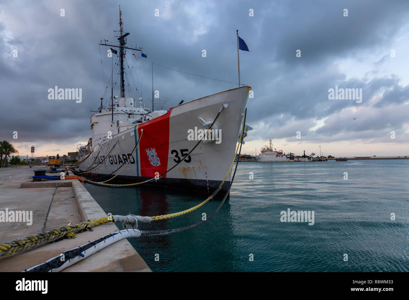 Key West, Florida, United States - November 2, 2018: View of Coast ...