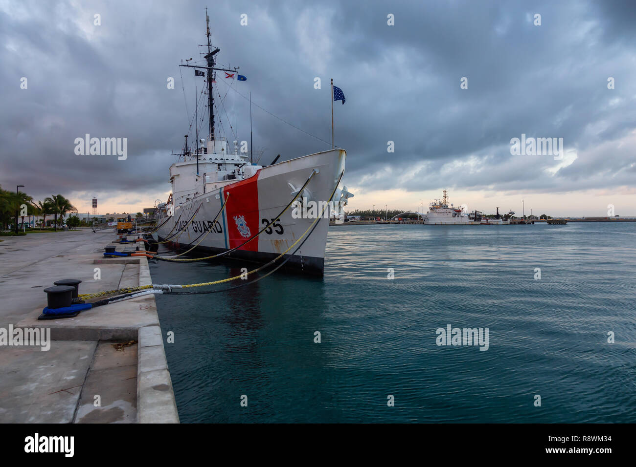 Key West, Florida, United States - November 2, 2018: View of Coast ...