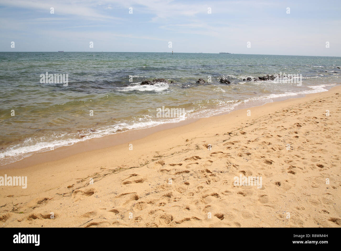 Sandringham beach melbourne hi-res stock photography and images - Alamy