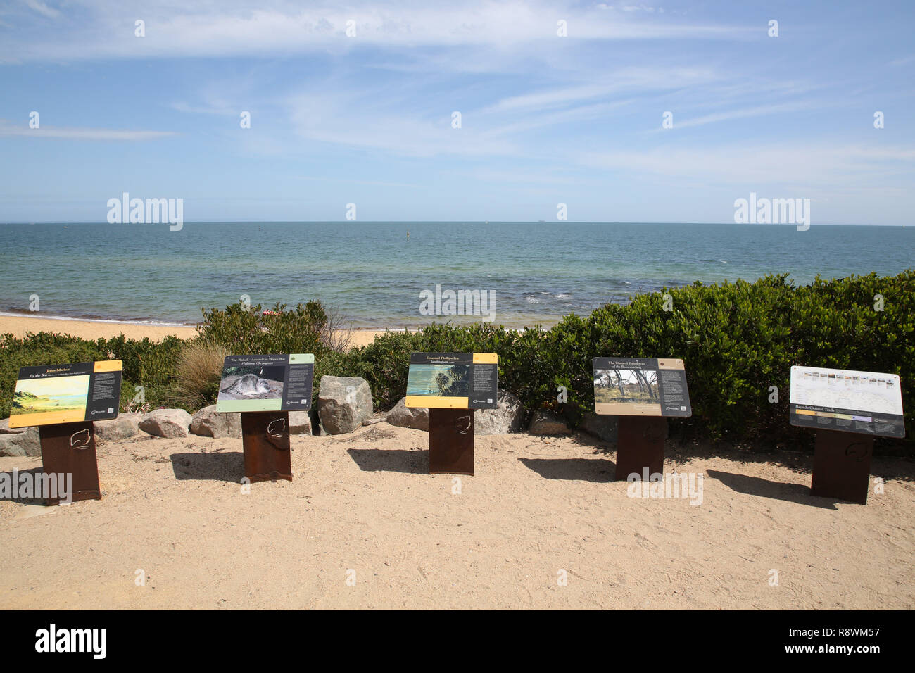 Sandringham beach melbourne hi-res stock photography and images - Alamy