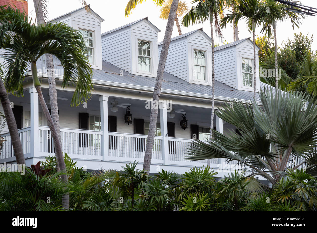 Key West, Florida, United States - November 1, 2018: Exterior view of a ...