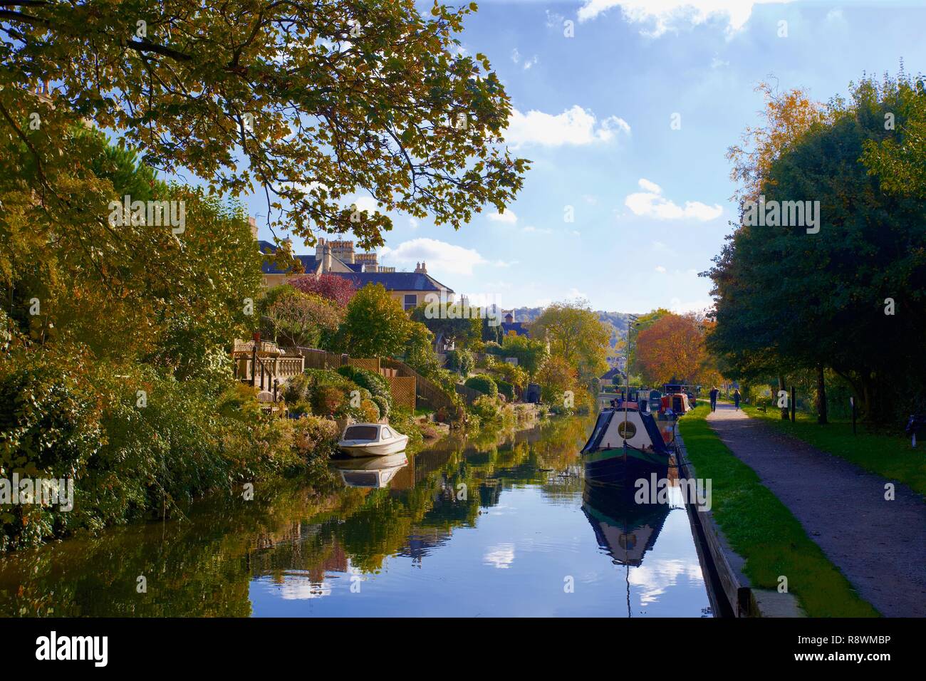 Kennet & Avon Canal, Bath,Somerset, England Stock Photo - Alamy