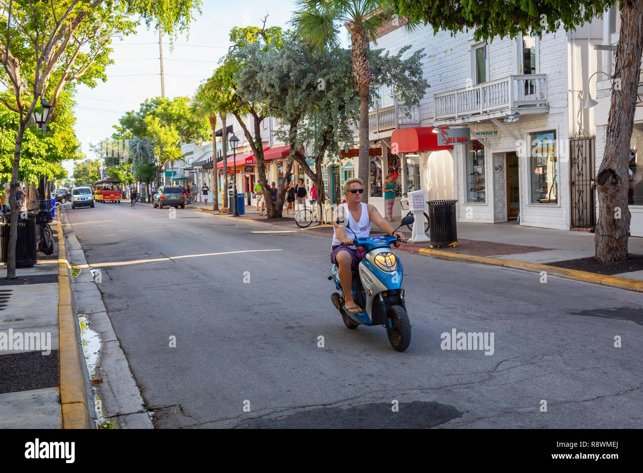Motorcycle riding florida hi-res stock photography and images - Alamy