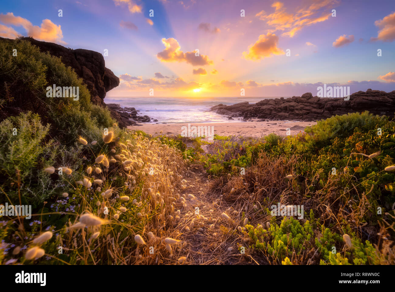 Moses rock beach hi-res stock photography and images - Alamy