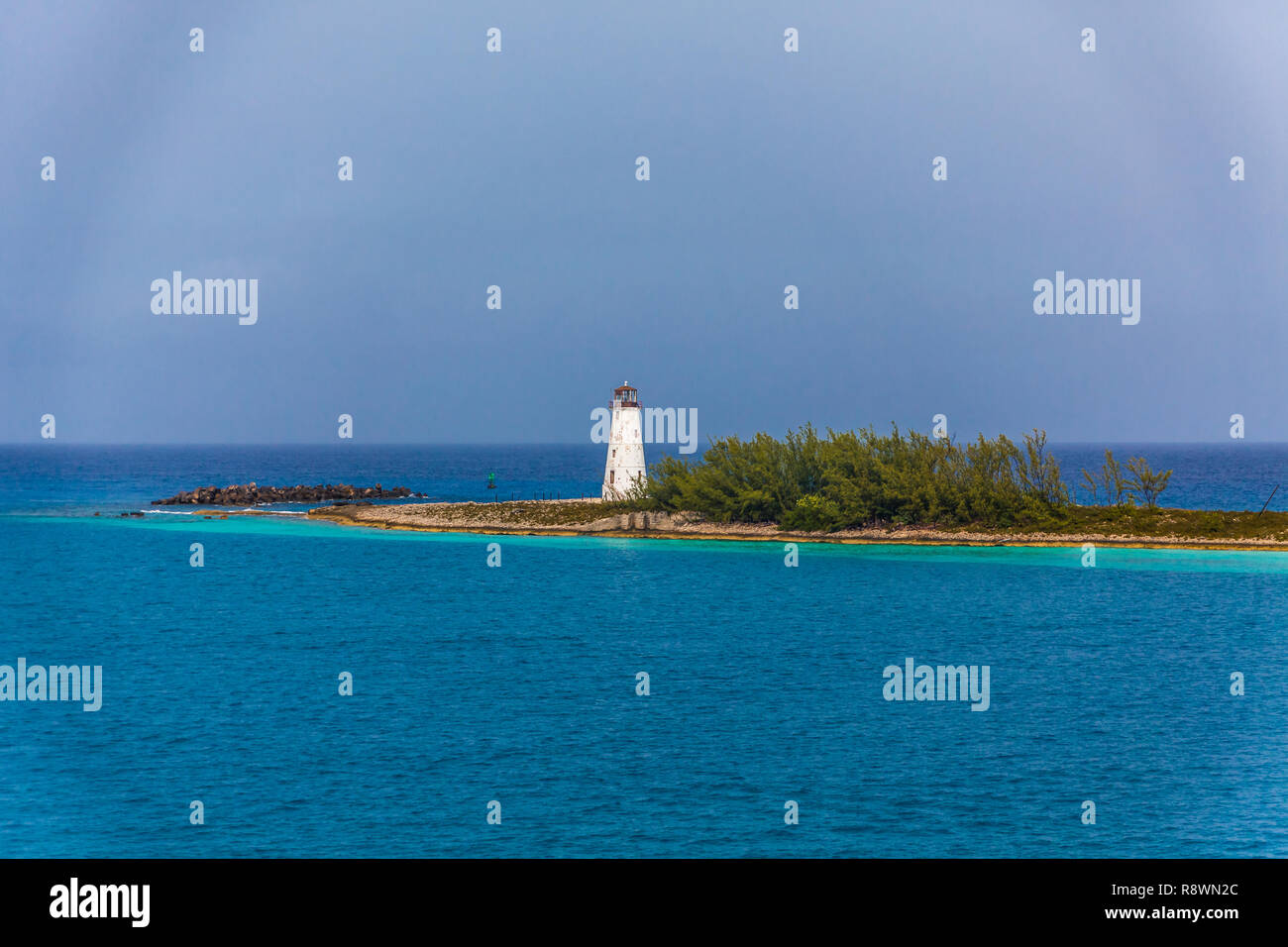 Paradise island lighthouse nassau bahamas hi-res stock photography and ...