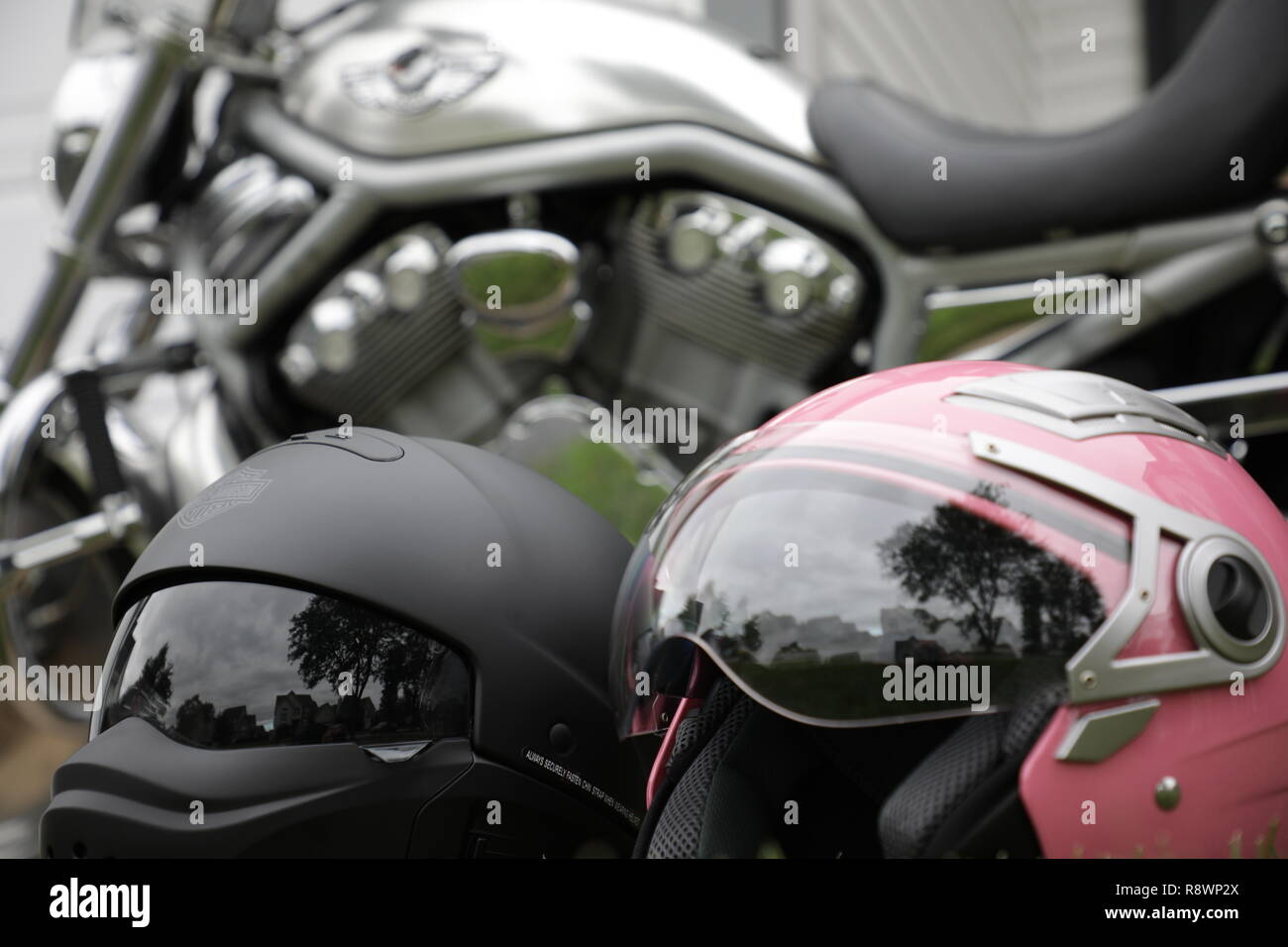 V-Rod Motorcycle 100 year Anniversary Stock Photo - Alamy