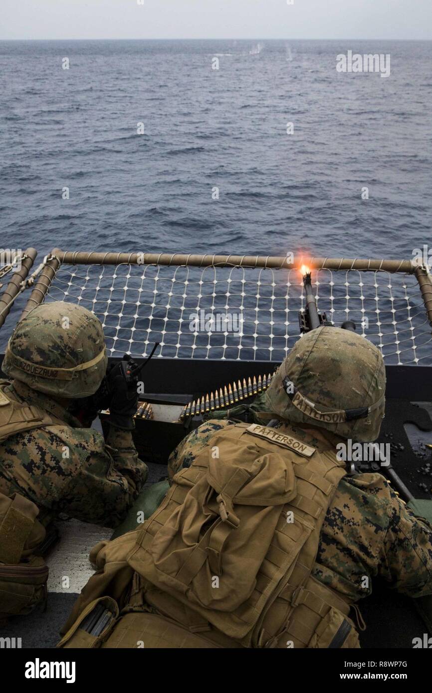 Lance Cpl. Dakota Patterson, a machine gunner with Echo Co., Battalion ...