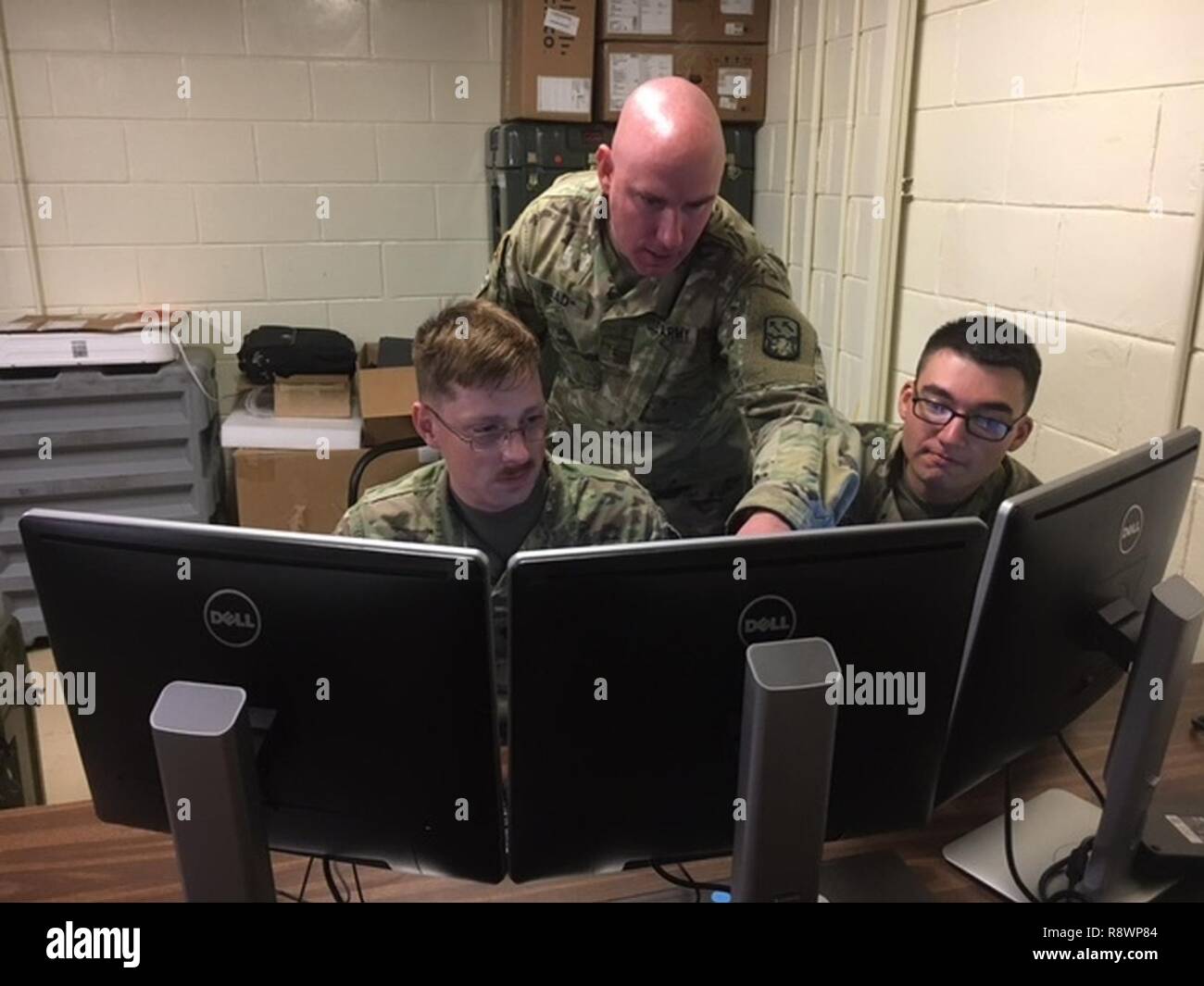 Command post of the future hi-res stock photography and images - Alamy