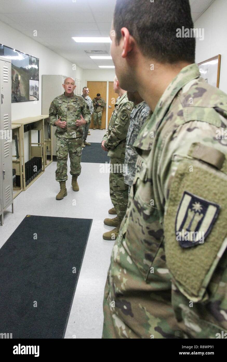 LTG Charles D. Luckey provides some motivational words to U.S. Army ...