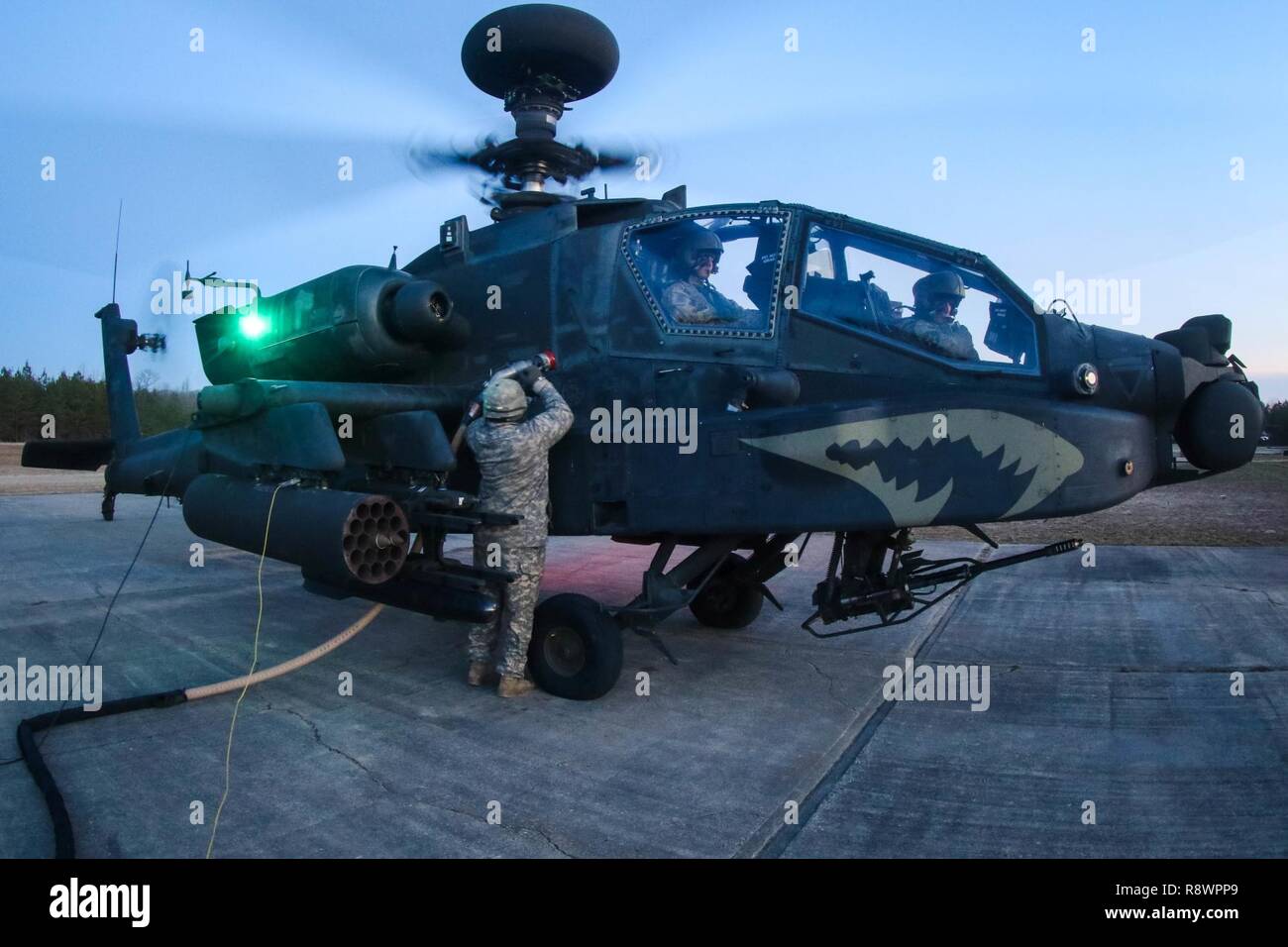 A Petroleum Supply Specialist assigned to 1st Attack Reconnaissance ...