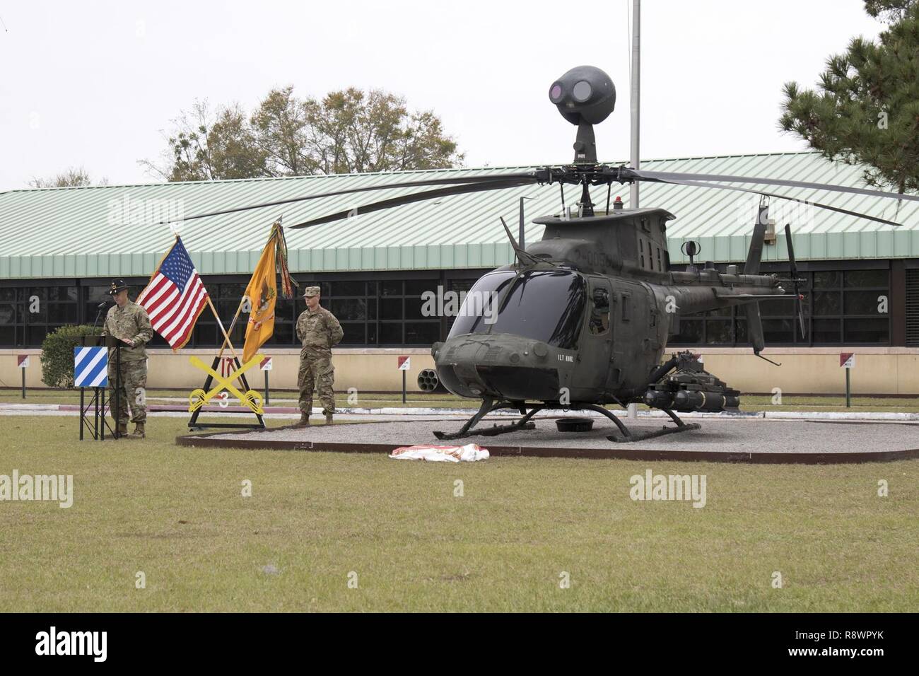 Lt. Col. Philip H. Lamb, commander, 3rd Squadron, 17th Cavalry Regiment ...