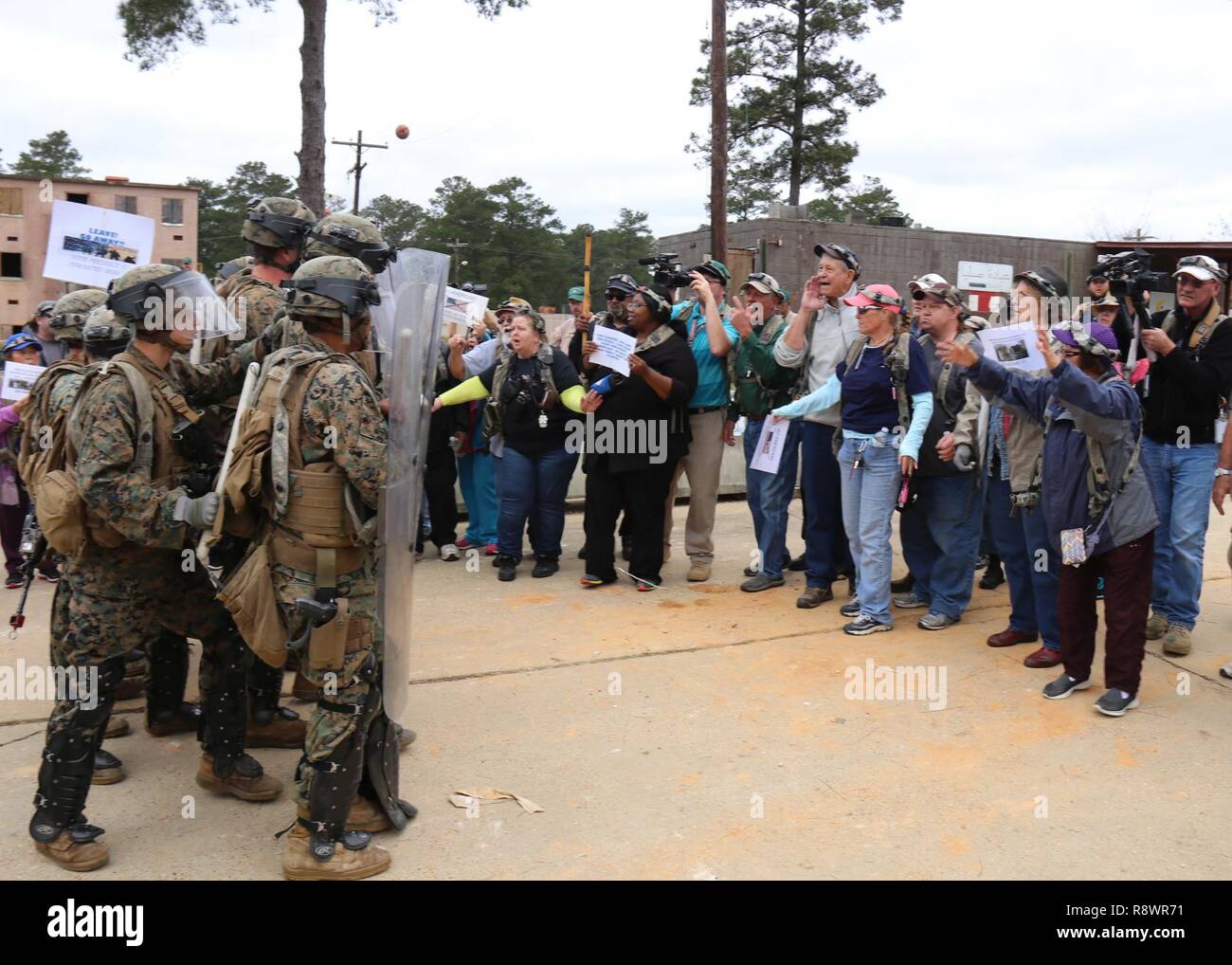 U.S. Marines with 2nd Air Naval Gunfire Liaison Company (ANGLICO ...