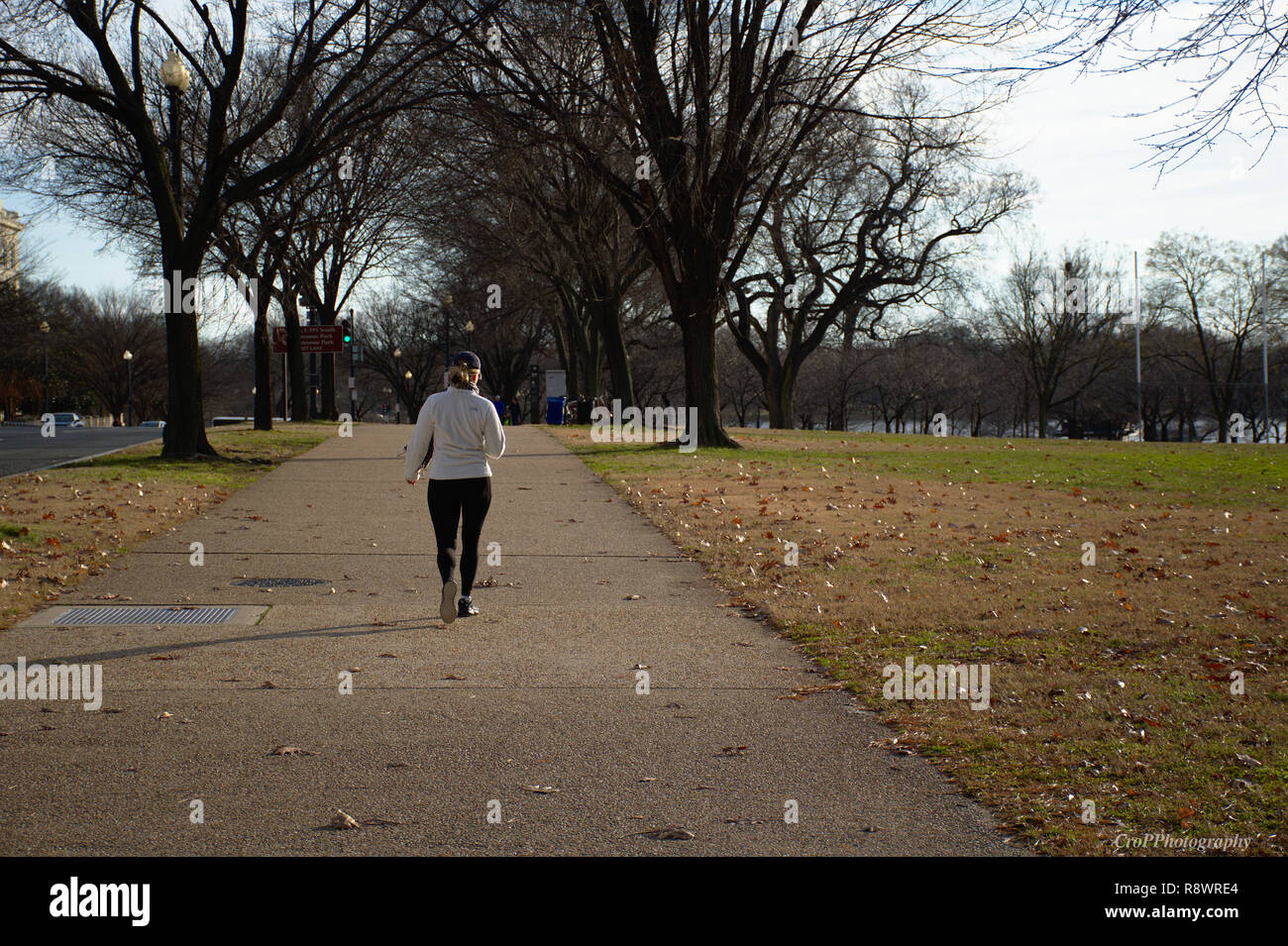 Jogging path washington dc hi-res stock photography and images - Alamy