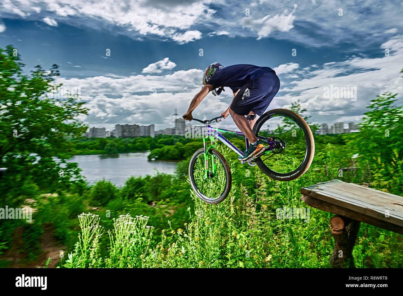 Step and jump hi-res stock photography and images - Alamy