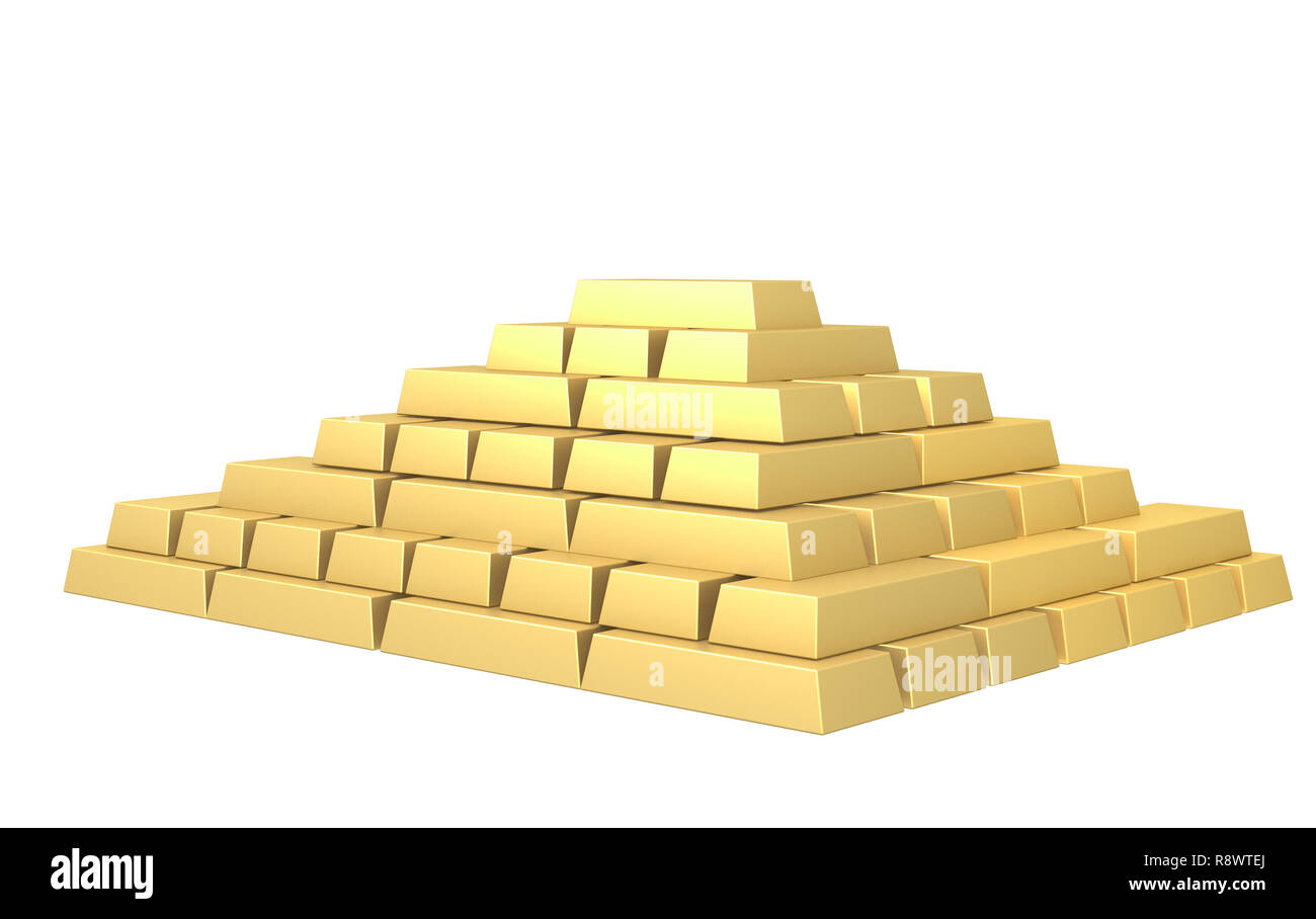 Pyramid Of Gold Bars