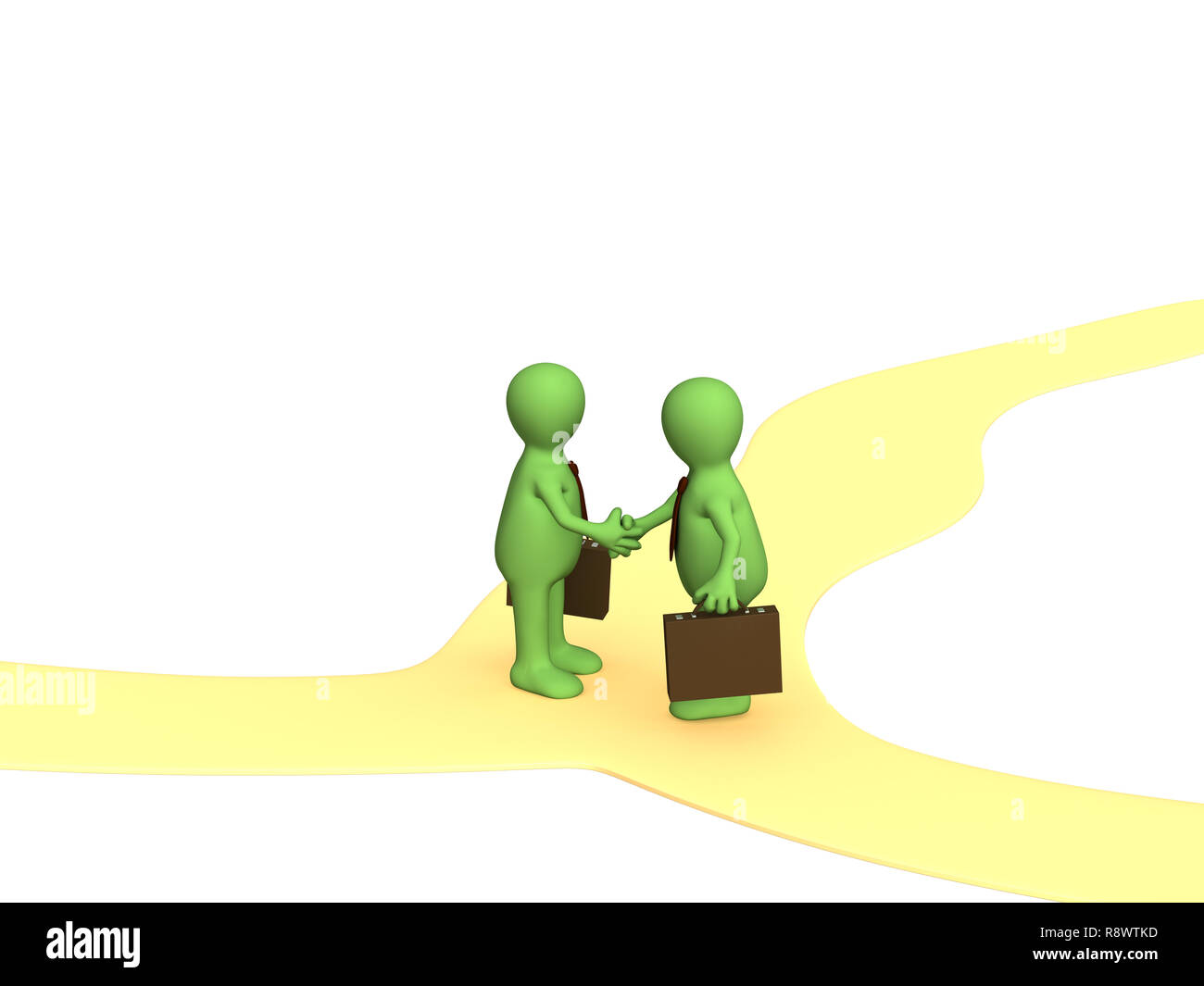 Professional cartoon people in meeting hi-res stock photography and ...
