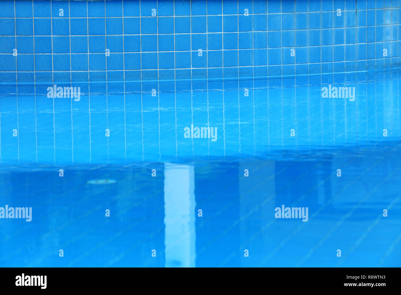 Reflection into the swimming pool hi-res stock photography and images ...