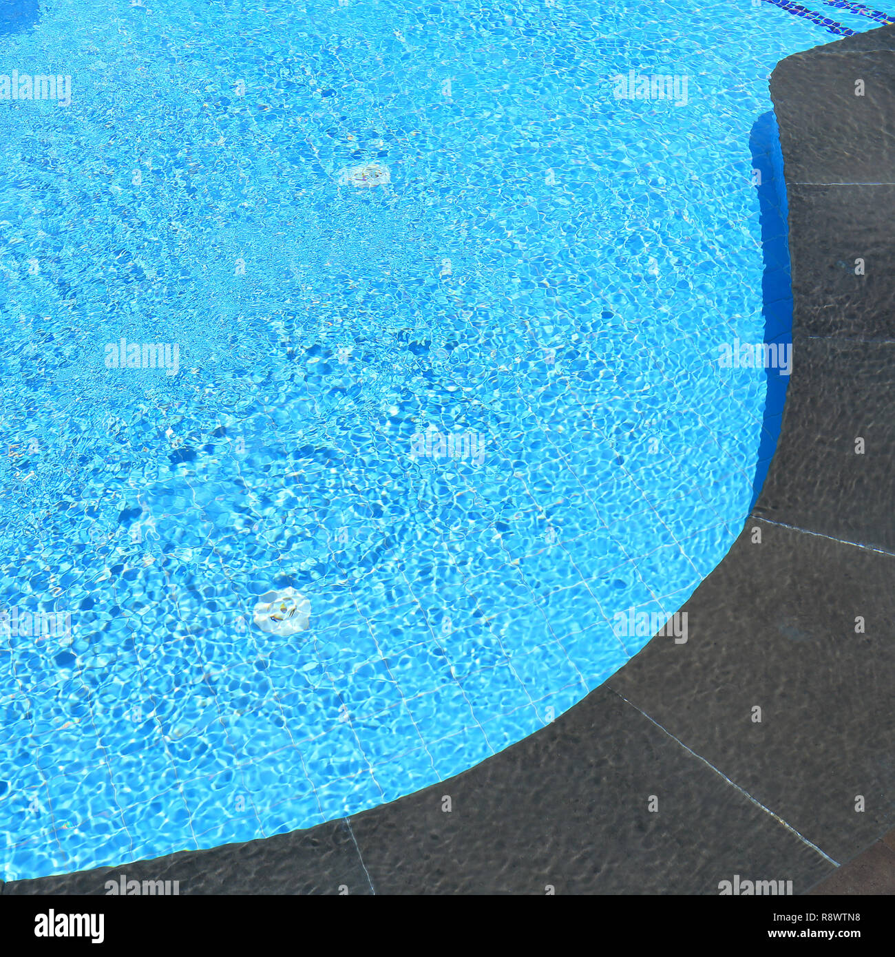 Ripple water in swimming pool hi-res stock photography and images - Alamy