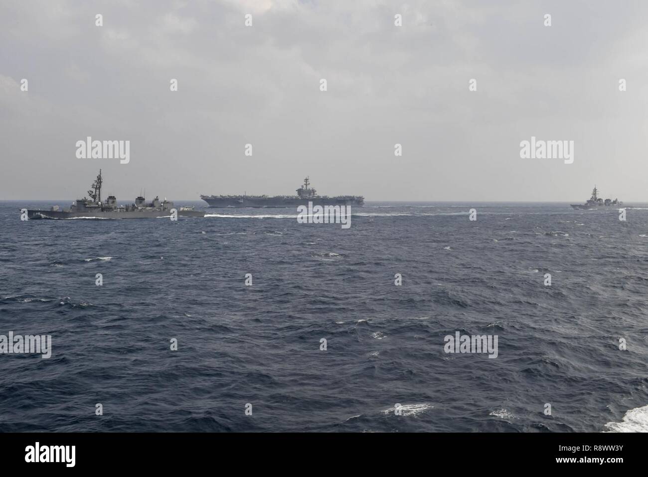 EAST CHINA SEA (March 8, 2017) Nimitz-class aircraft carrier USS Carl ...