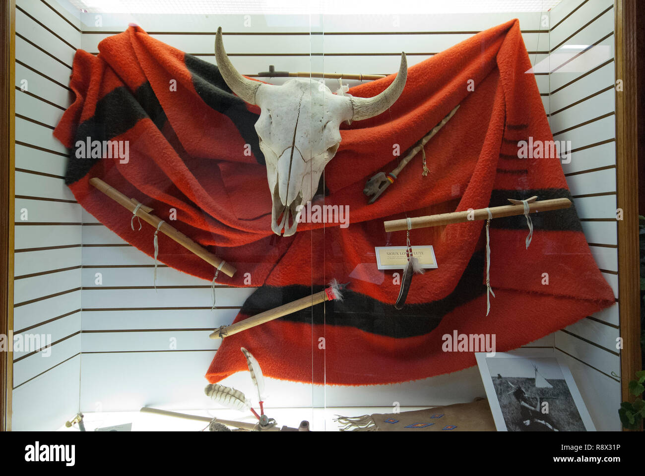 Native artifacts at Buffalo Nations Luxton Museum (founded by Norman ...