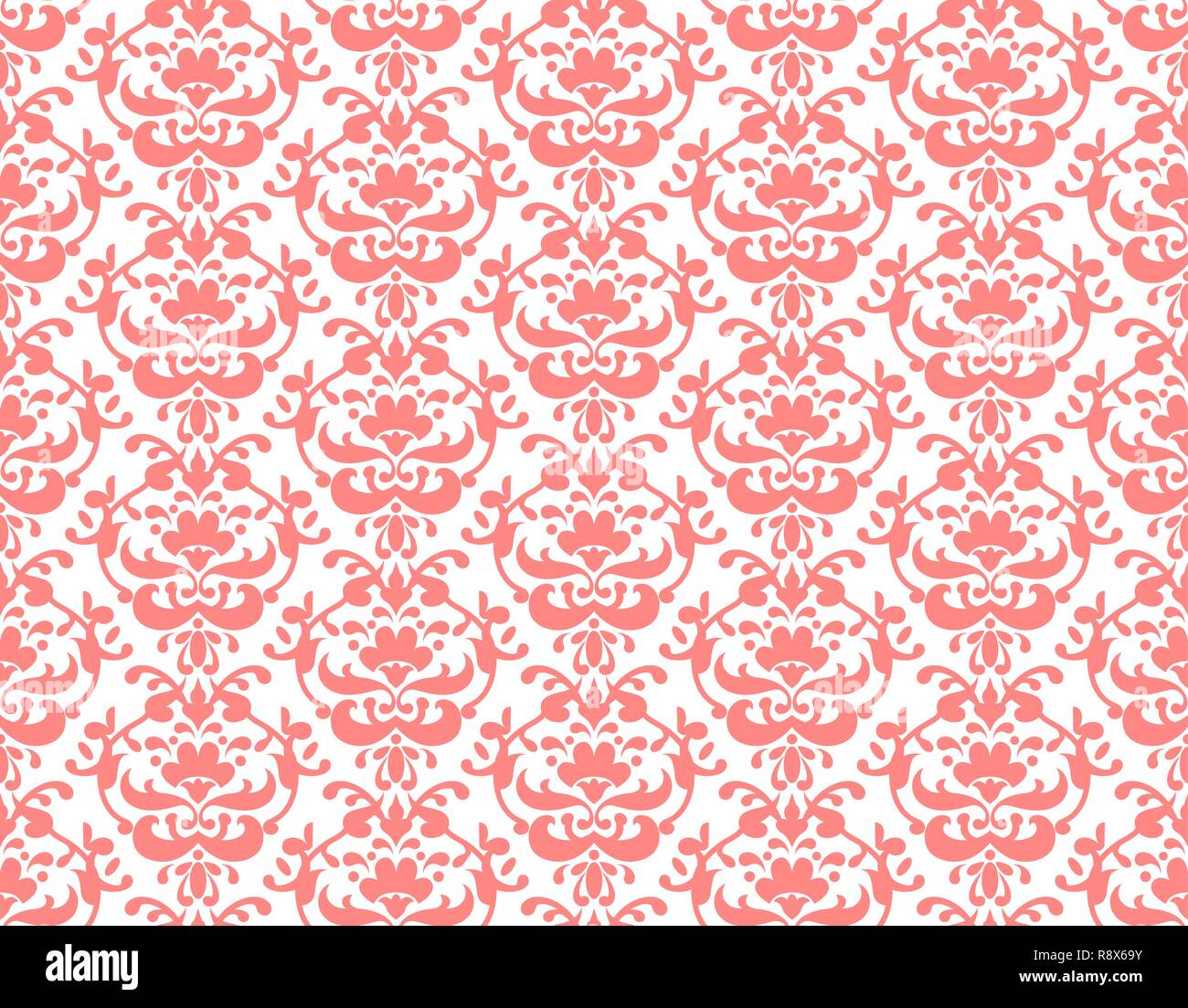 Coral Color Background Design