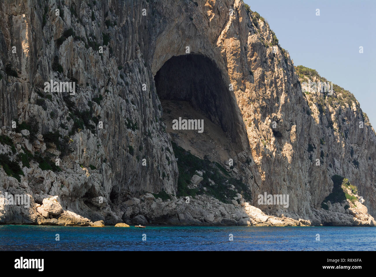 The Cave of the Colombi also called cave of the pigeons, located on the ...