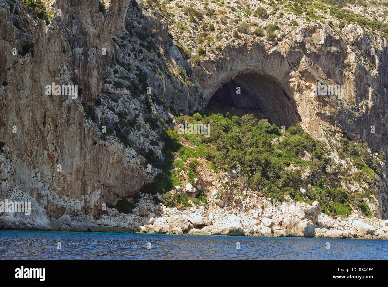 The Cave of the Colombi also called cave of the pigeons, located on the ...