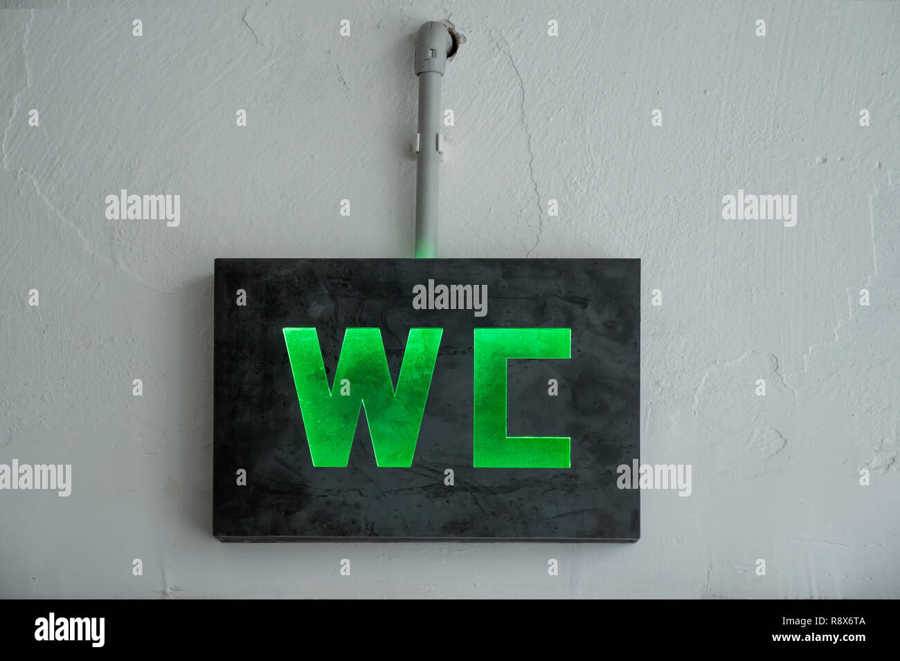 Restroom signs in public place. Important signs and symbols concept ...