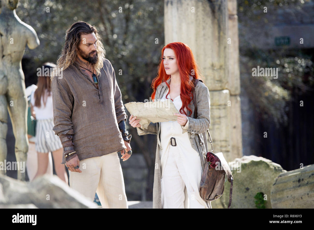 AQUAMAN, Jason Momoa, Amber Heard, 2018. ph: Jasin Boland/ © Warner ...