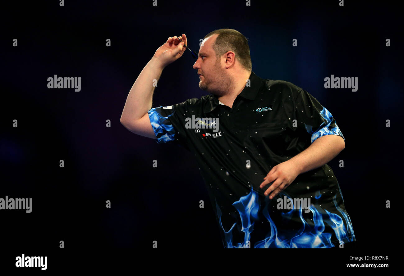Ryan Joyce during during day five of the William Hill World Darts ...