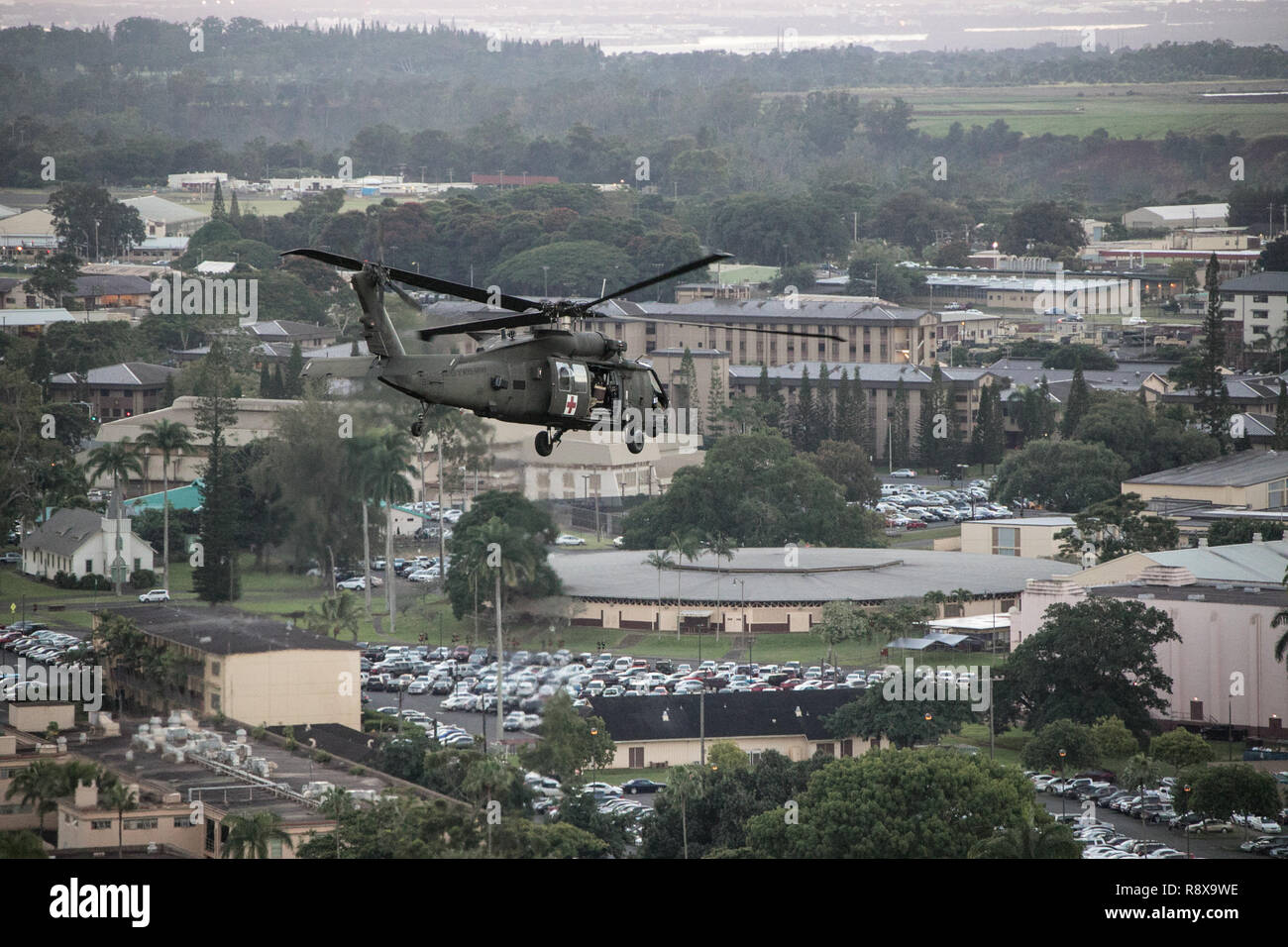 U.S. Army HH-60 Black Hawk, assigned to 25th Combat Aviation Brigade ...