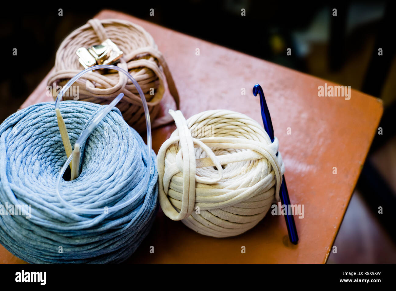 Knitting hook hi-res stock photography and images - Alamy
