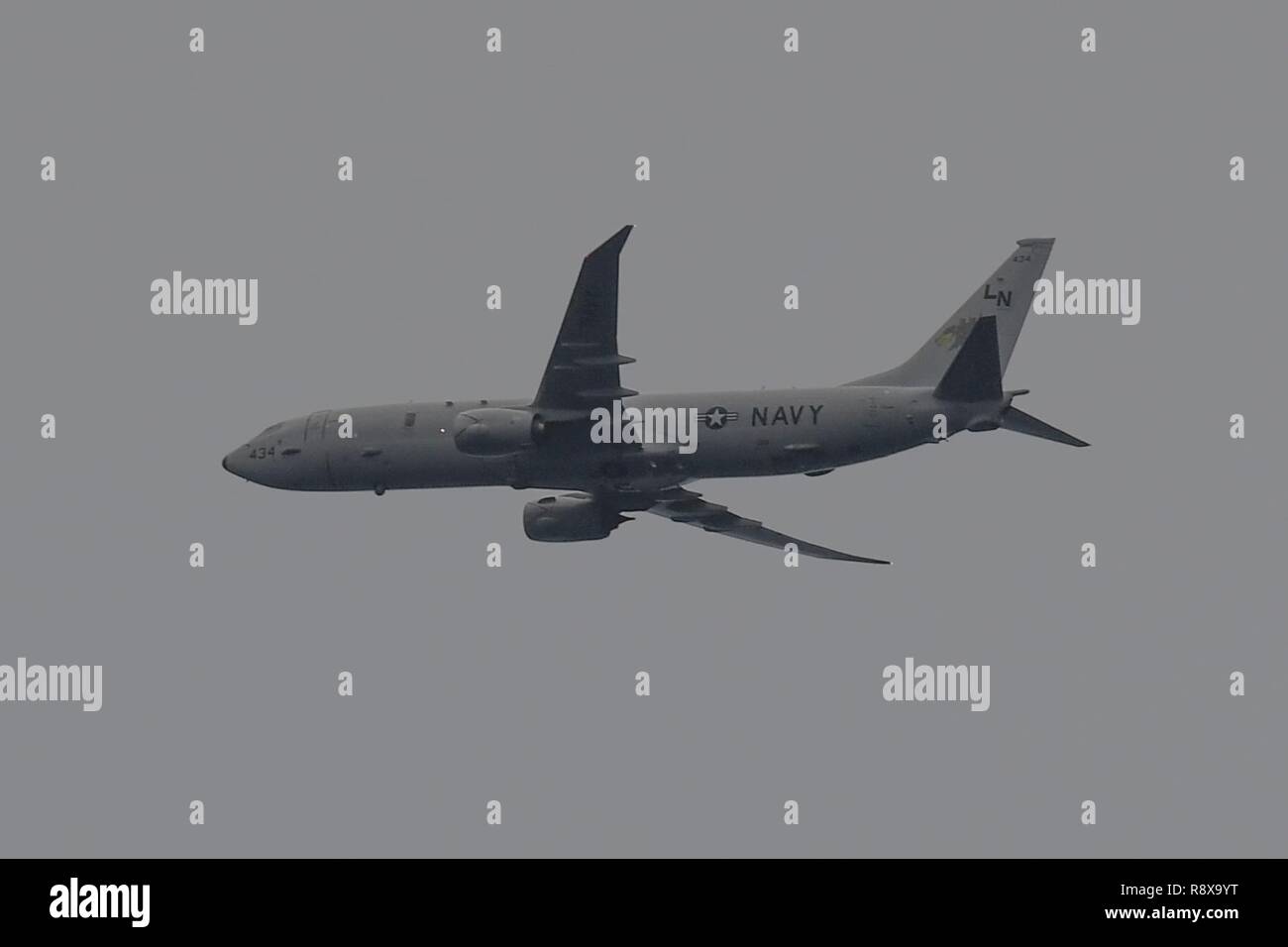 MEDITERRANEAN SEA (March 13, 2017) A P-8A Poseidon assigned to ...