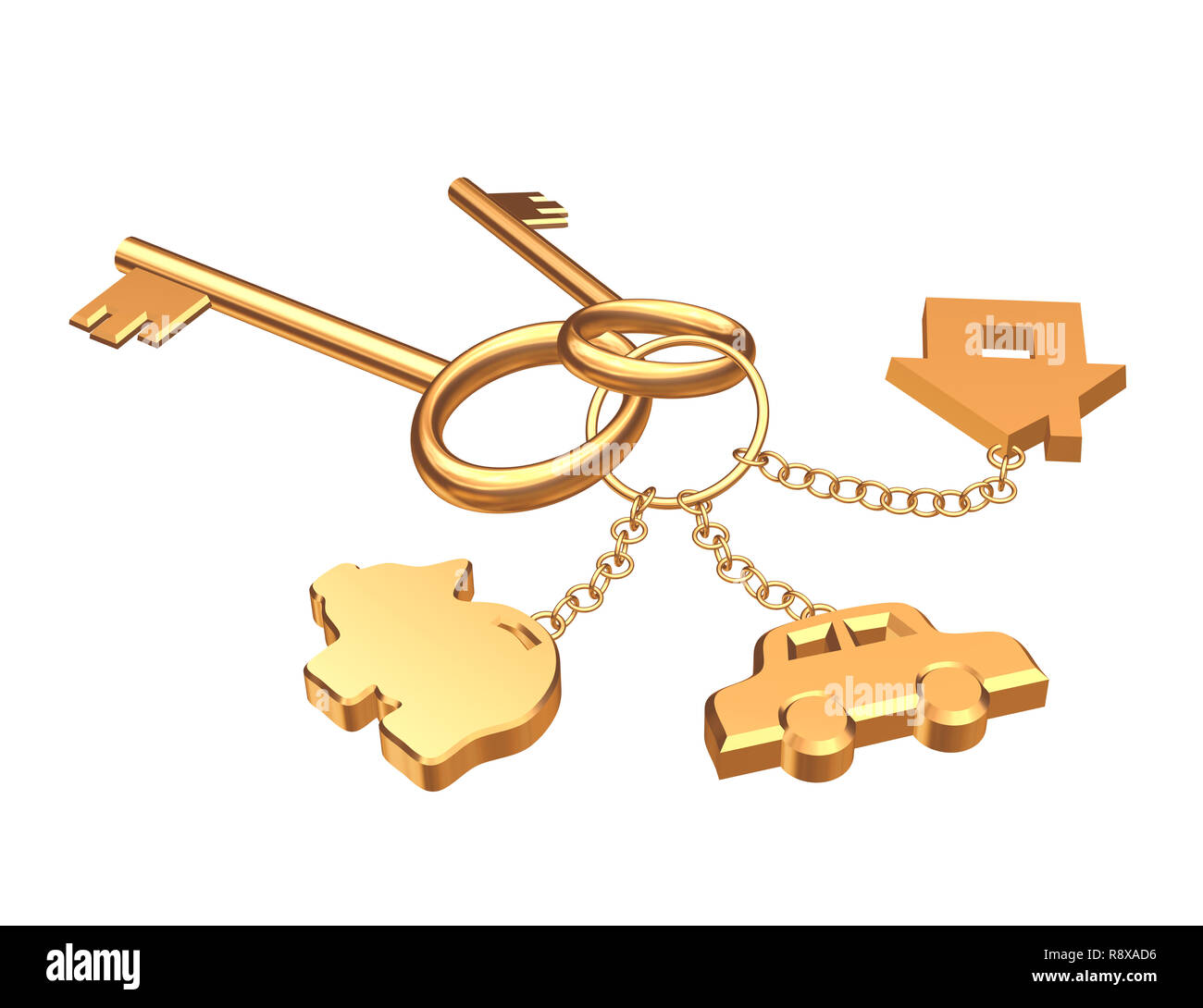 Two keys with label box hi-res stock photography and images - Alamy