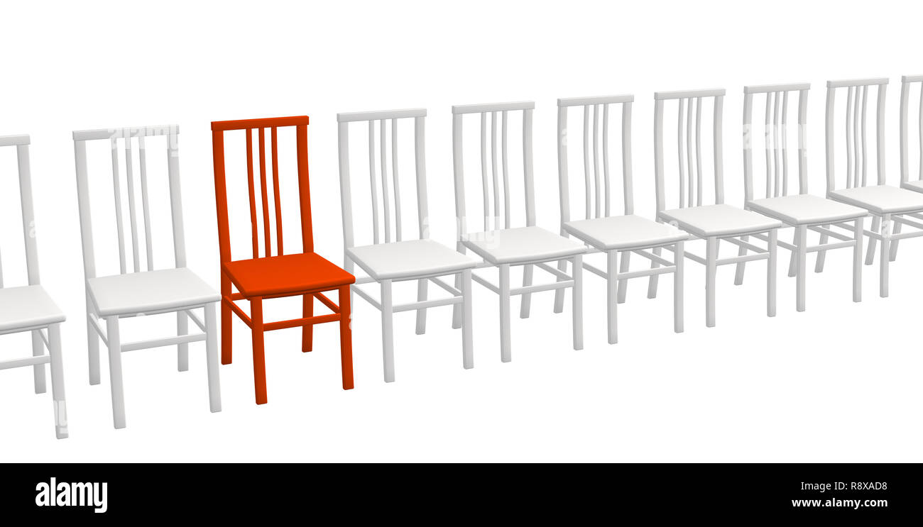 Row chairs one color hi-res stock photography and images - Alamy