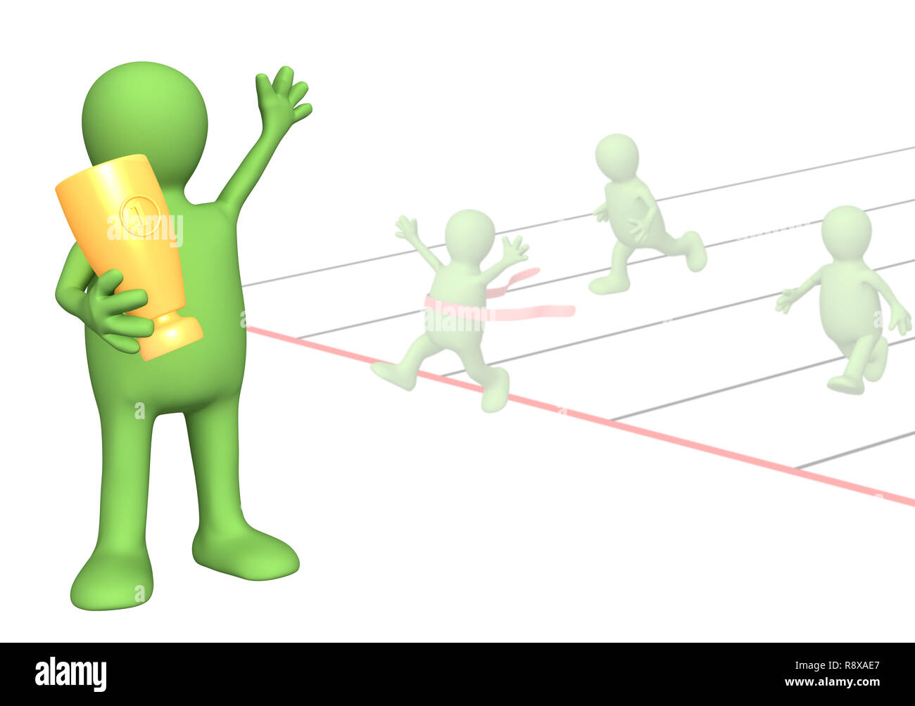 Cartoon sports rivalry hi-res stock photography and images - Alamy