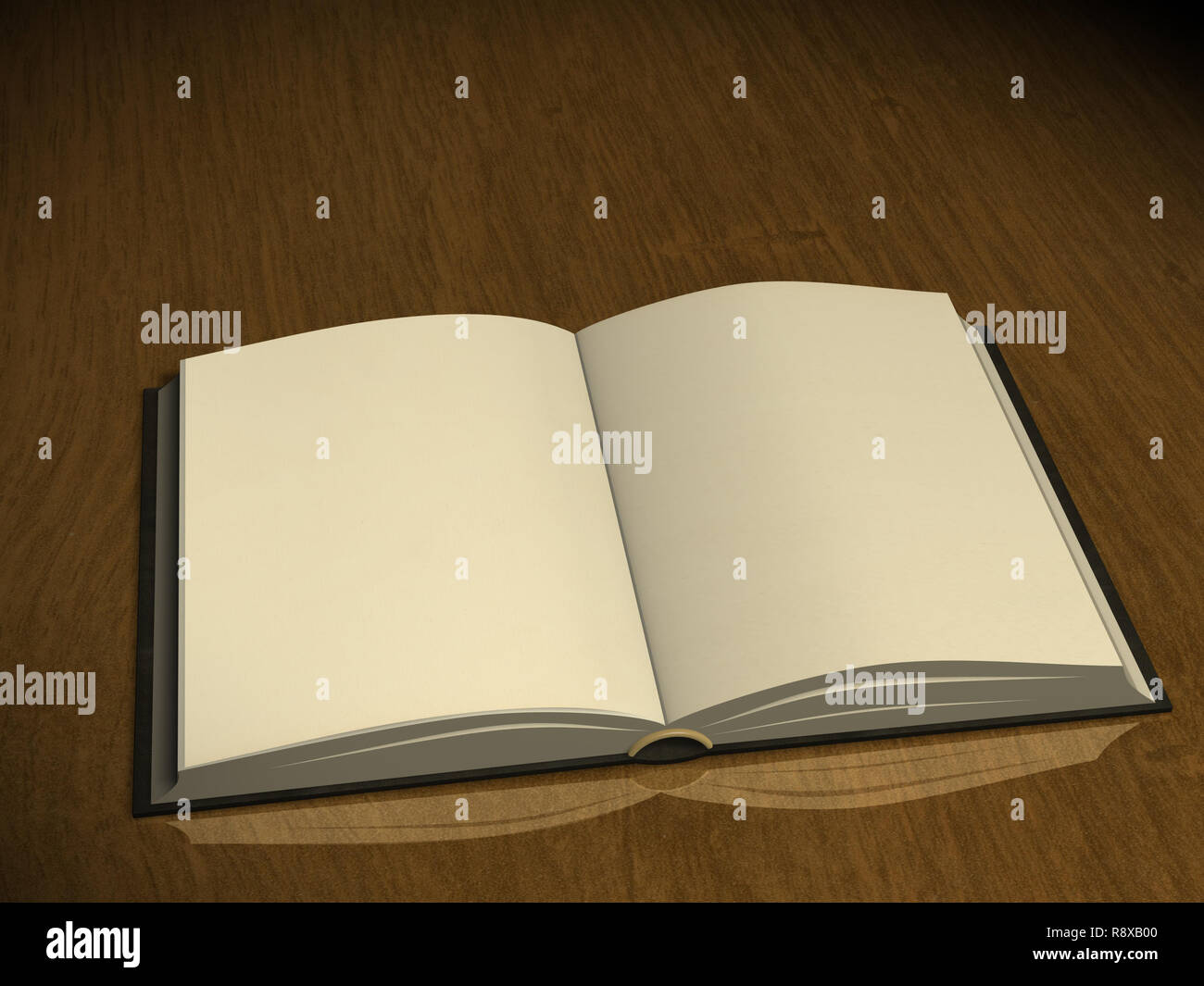 3d book pages hi-res stock photography and images - Alamy