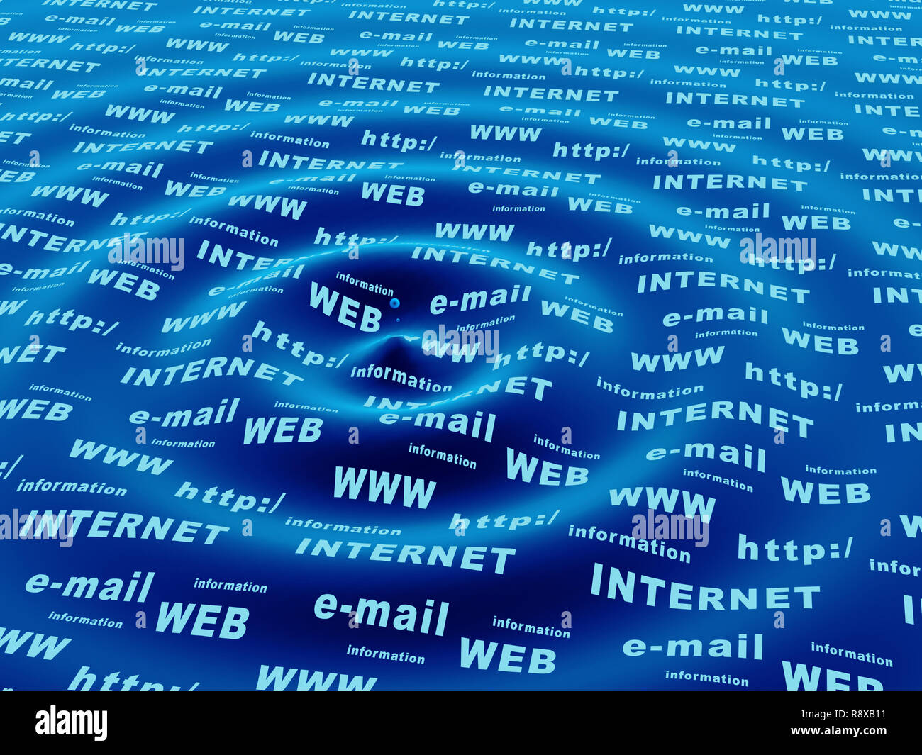 Internet concept - binary code Stock Photo - Alamy