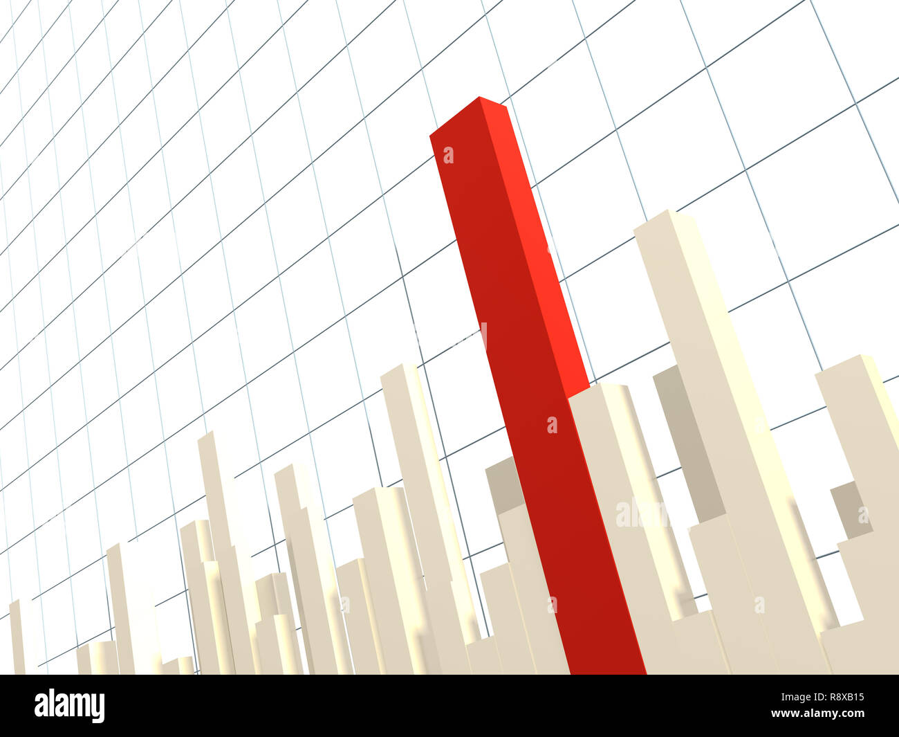 3d diagram, showing positive results Stock Photo - Alamy