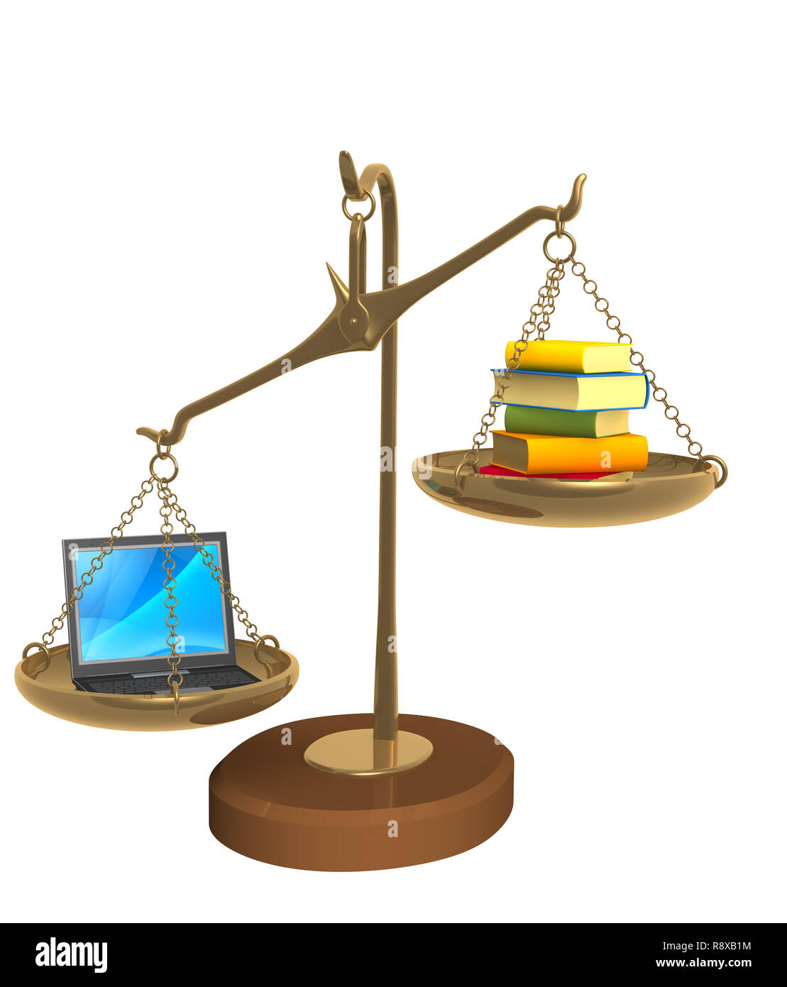 Books with laptop Cut Out Stock Images & Pictures - Alamy