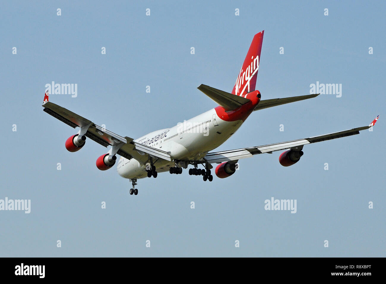 Aeroplane engine virgin hi-res stock photography and images - Alamy