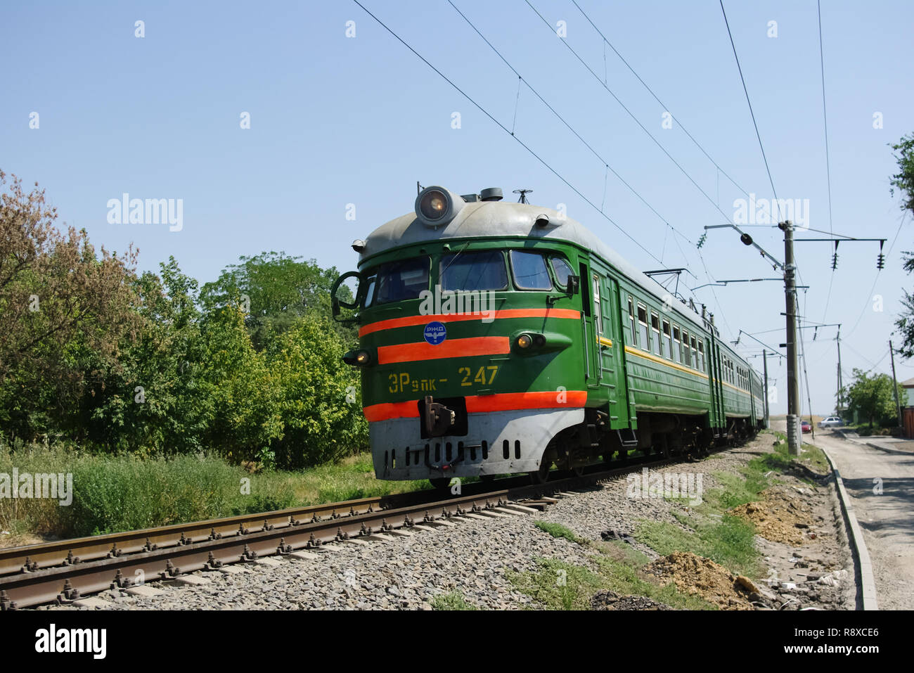 Traction motor of electric locomotive hi-res stock photography and ...