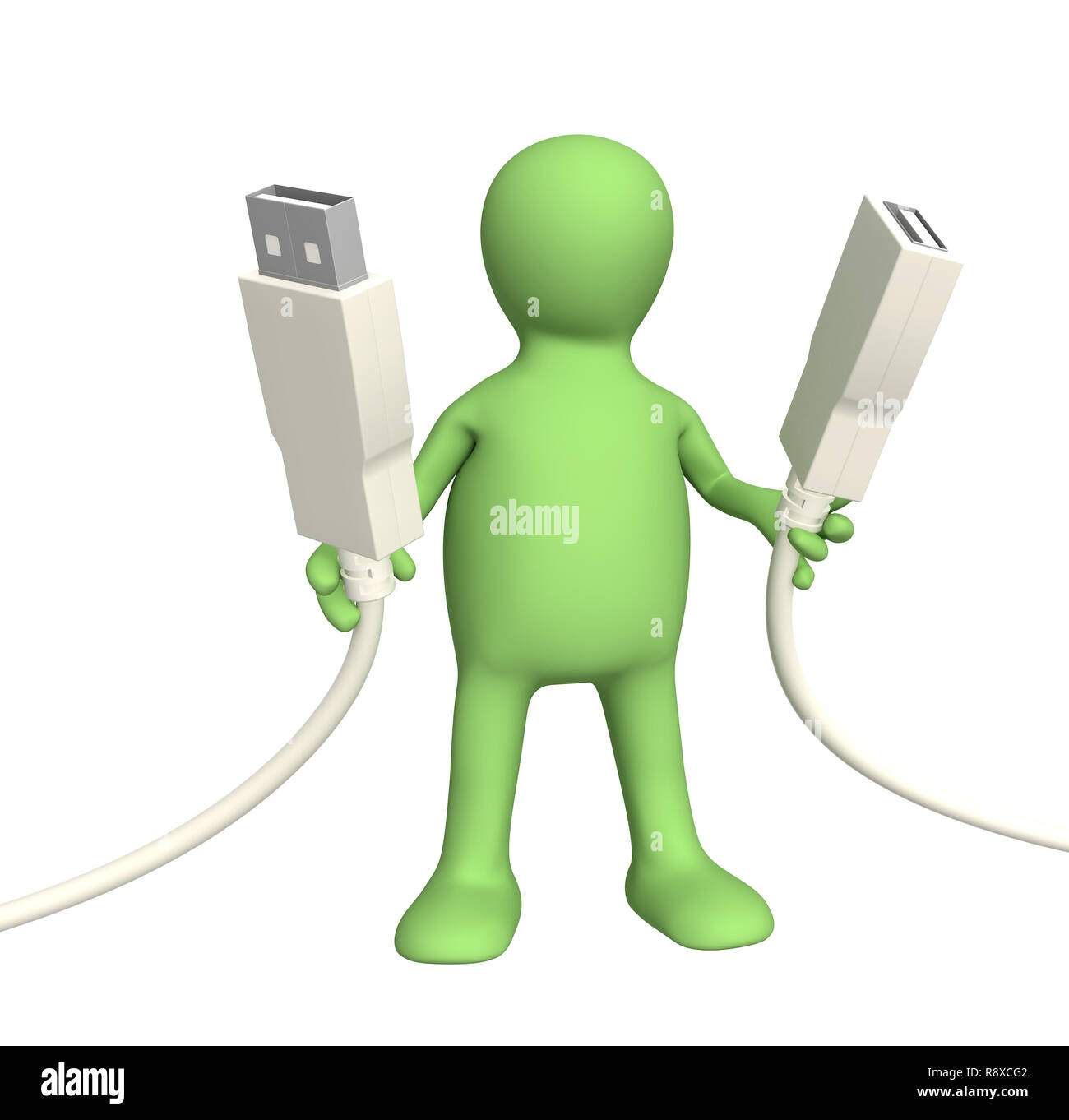 Conceptual 3d image communication Cut Out Stock Images & Pictures - Alamy