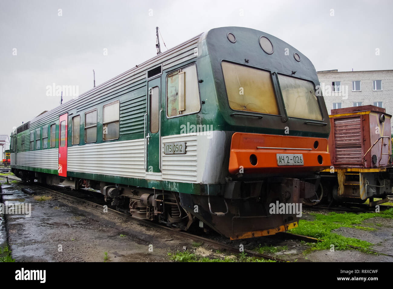 Traction motor of electric locomotive hi-res stock photography and ...