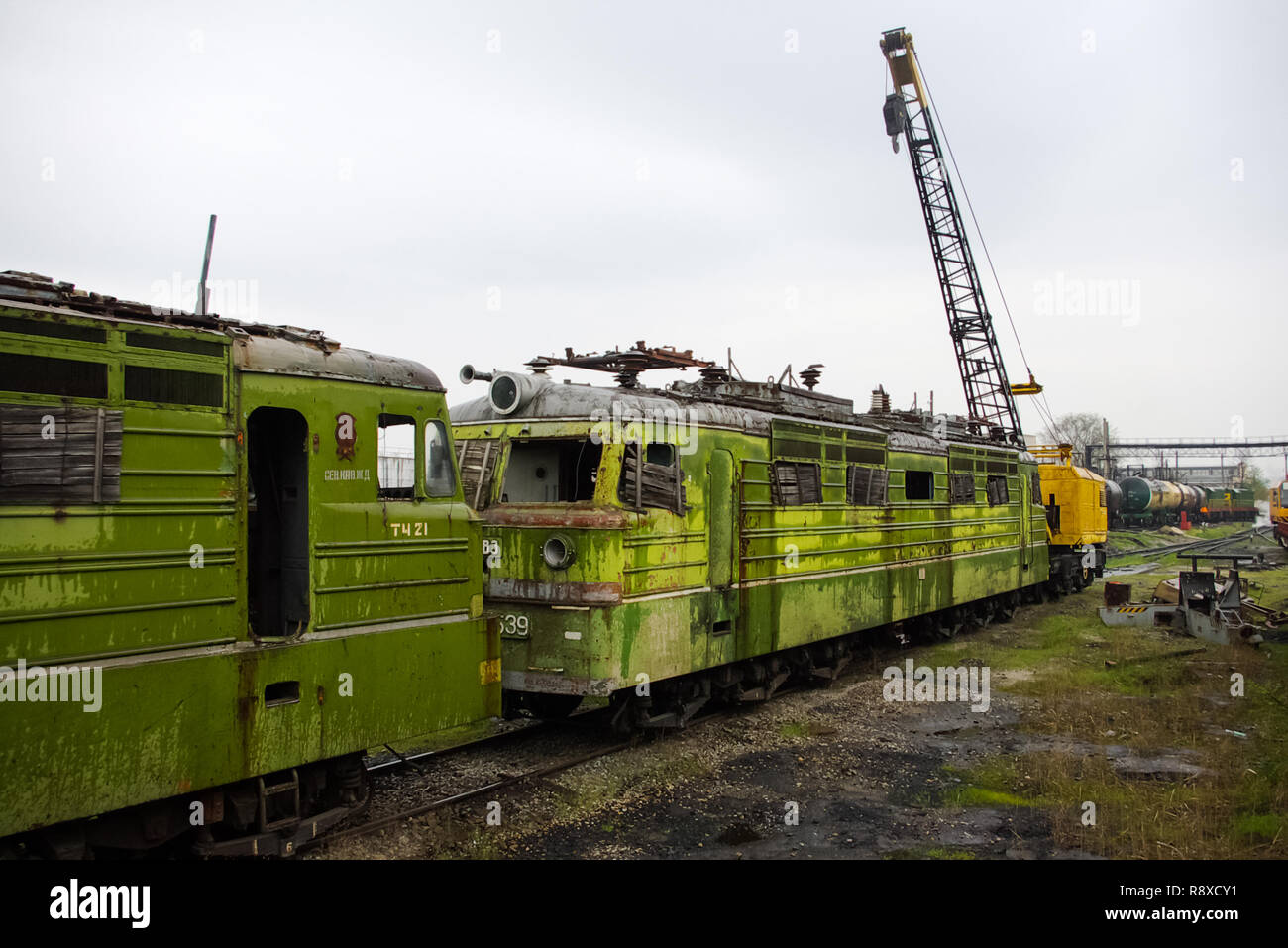 Traction motor of electric train hi-res stock photography and images ...
