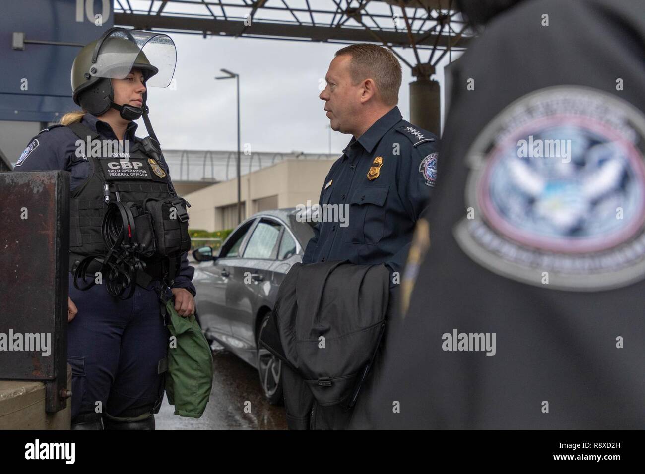 Customs border protection assistant commissioner hi-res stock ...
