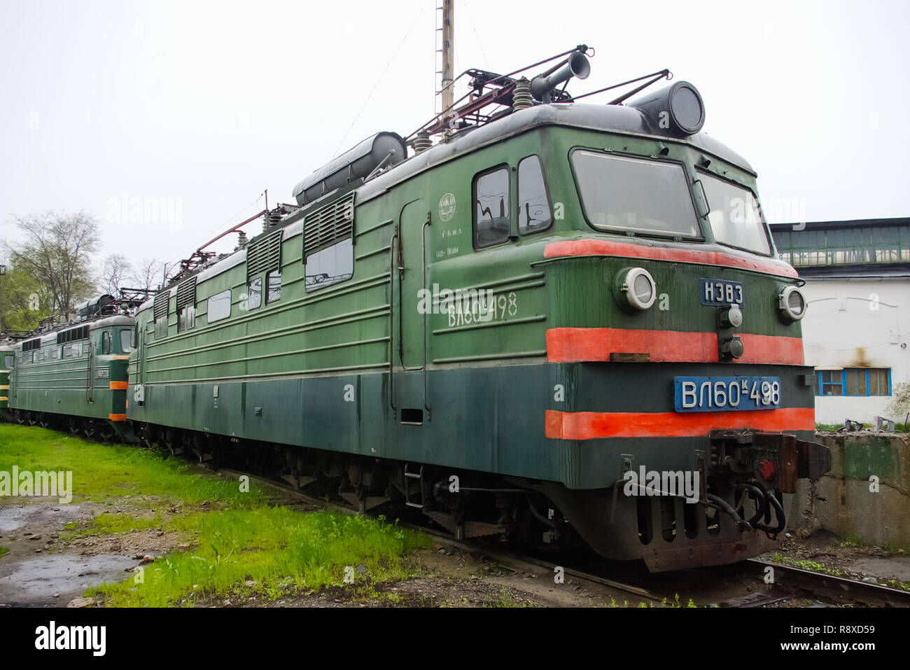 Traction motor of electric locomotive hi-res stock photography and ...