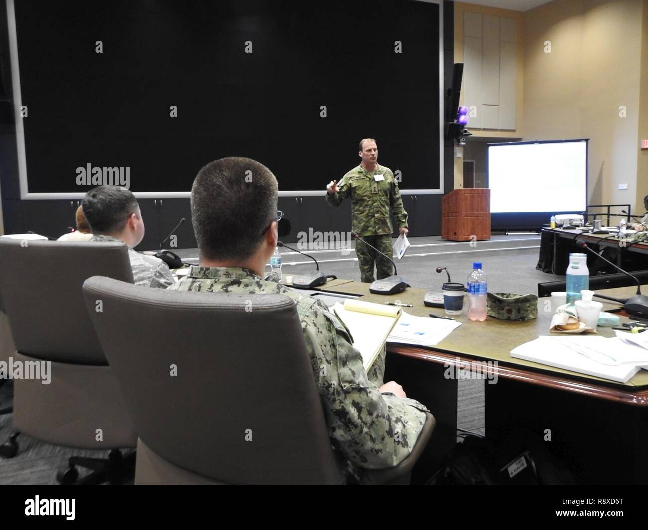 Australian Army Lt. Col. Brad Smith teaches how to integrate gender ...