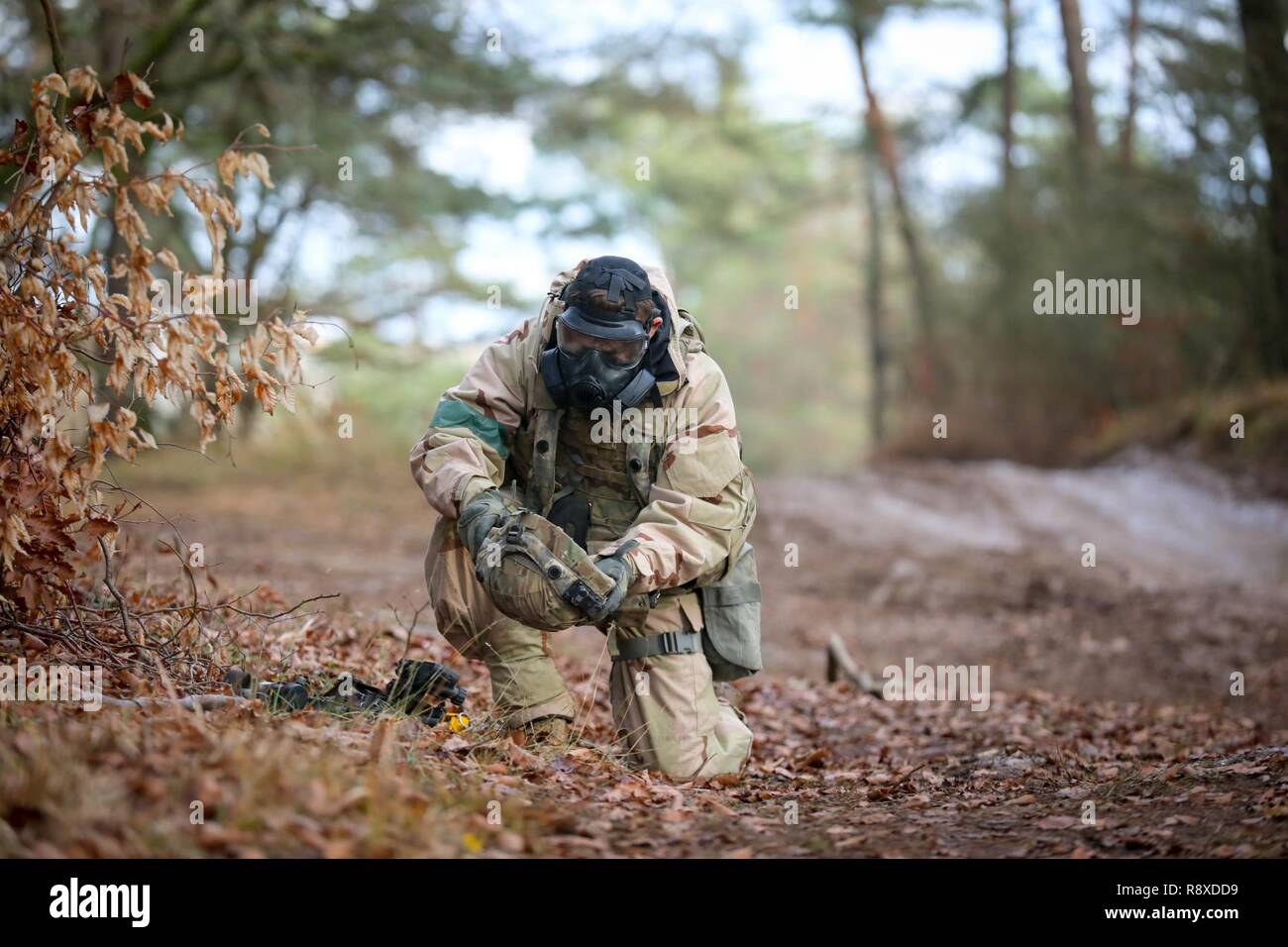 A U.S. Army Soldier assigned to Brigade Headquarters for the 1st ...
