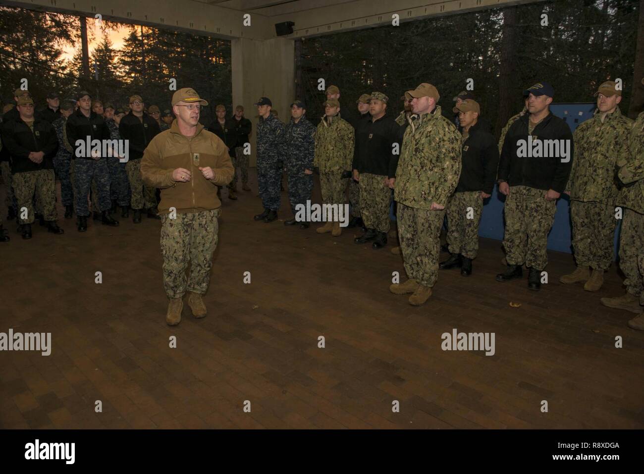 BANGOR, Wash. (Dec.7, 2018) Rear Adm. Daryl Caudle, Commander ...